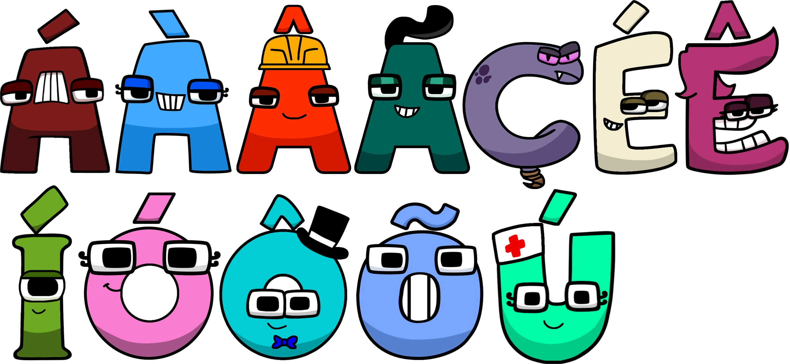 My Reloaded Brazilian Alphabet Lore With Extra Letters | Fandom