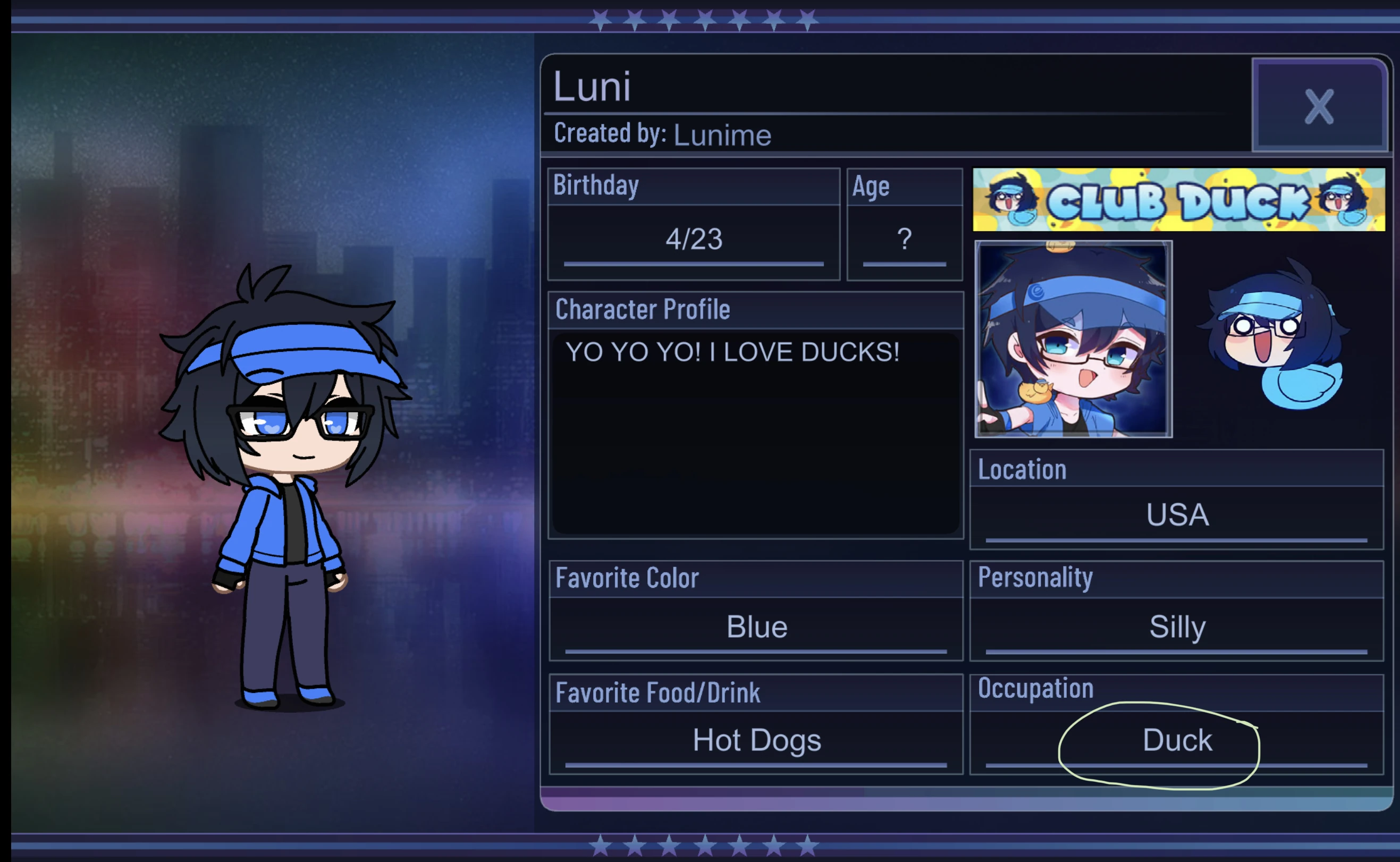Luni thinks he’s a duck .-. | Fandom