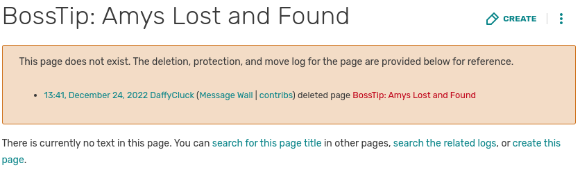 Why was my page deleted | Fandom