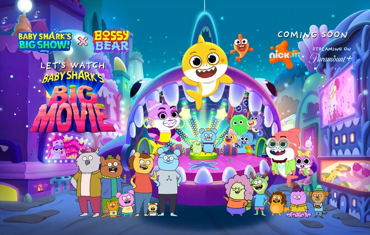 Baby Shark's Big Show! × Bossy Bear 1-Hour Crossover Special Idea ...