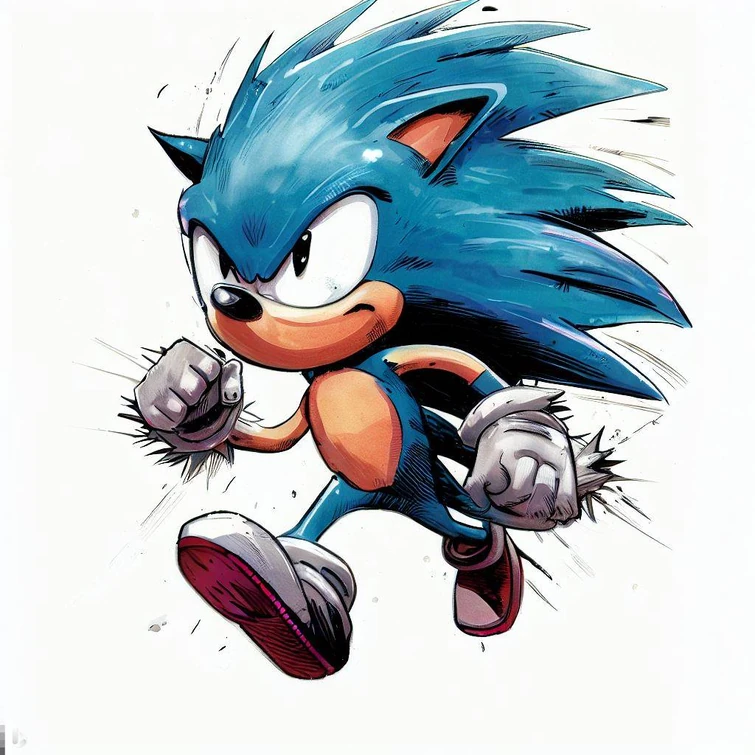 Some Bing Image Creator Sonic art I generated | Fandom