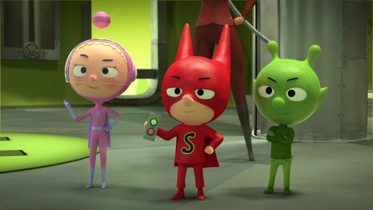 Made a page for the unreleased English dub of a recent French cartoon ...