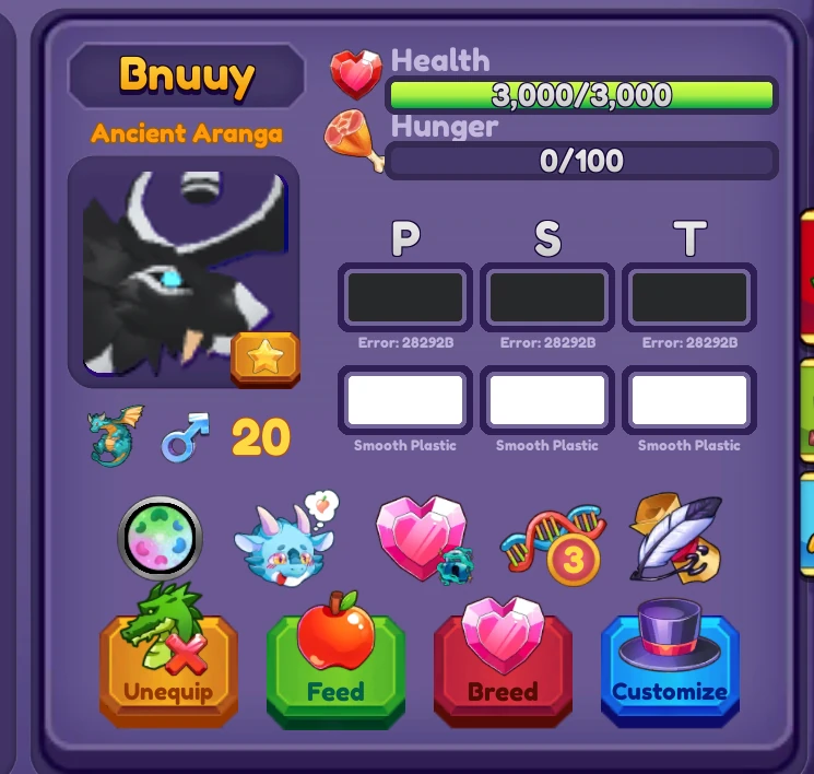 Trading Pure Error Ancient Aranga | Fandom