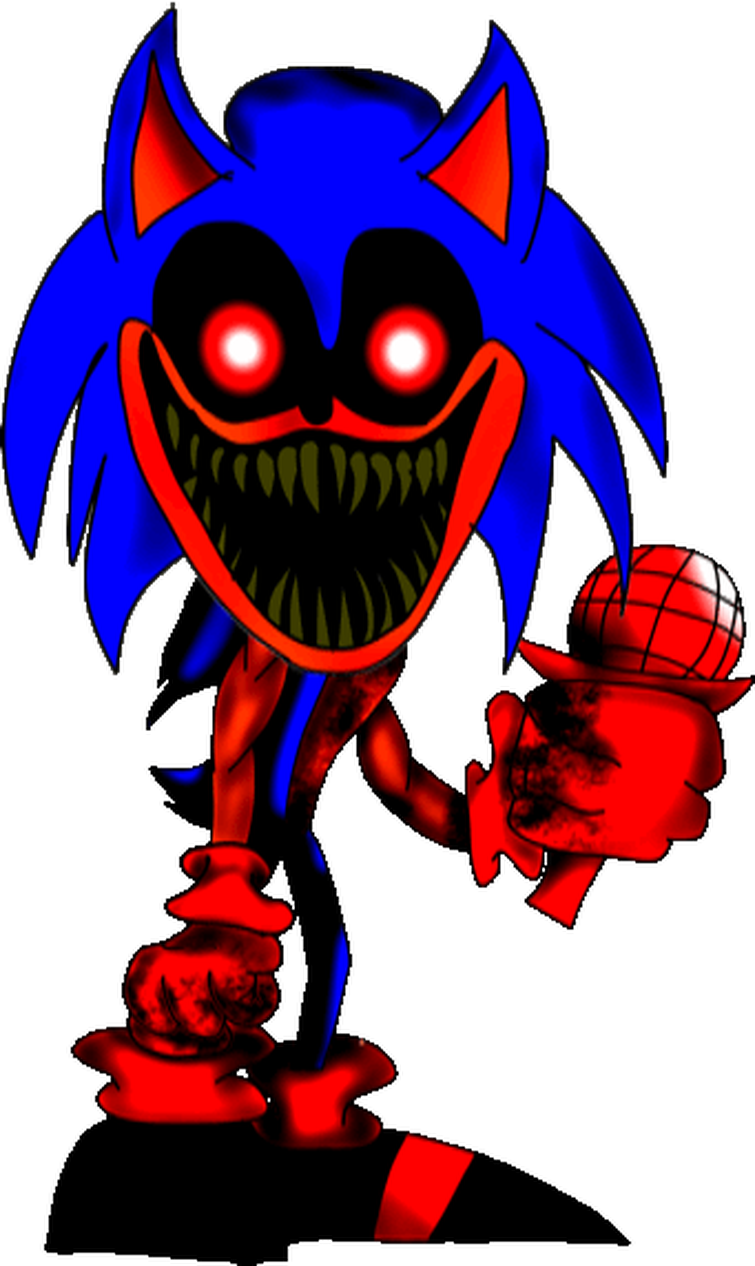 Decided AI Generated images of Sonic.exe and I saw this image | Fandom
