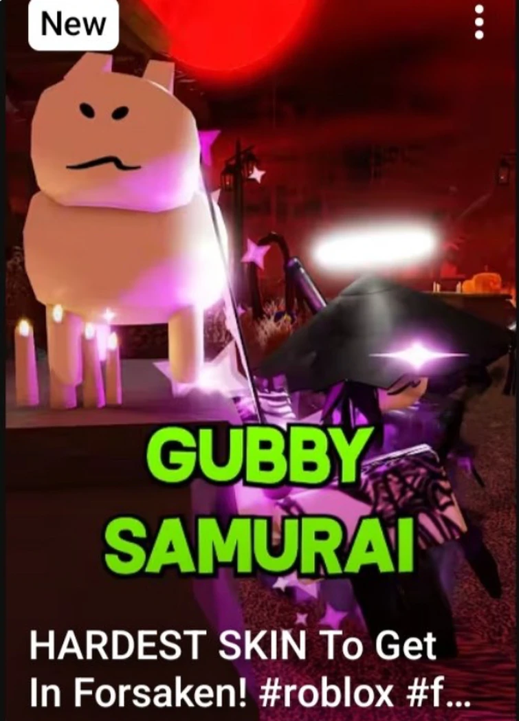 Don’t we all love the Gubby samurai skin for 1x1x1x1? | Fandom