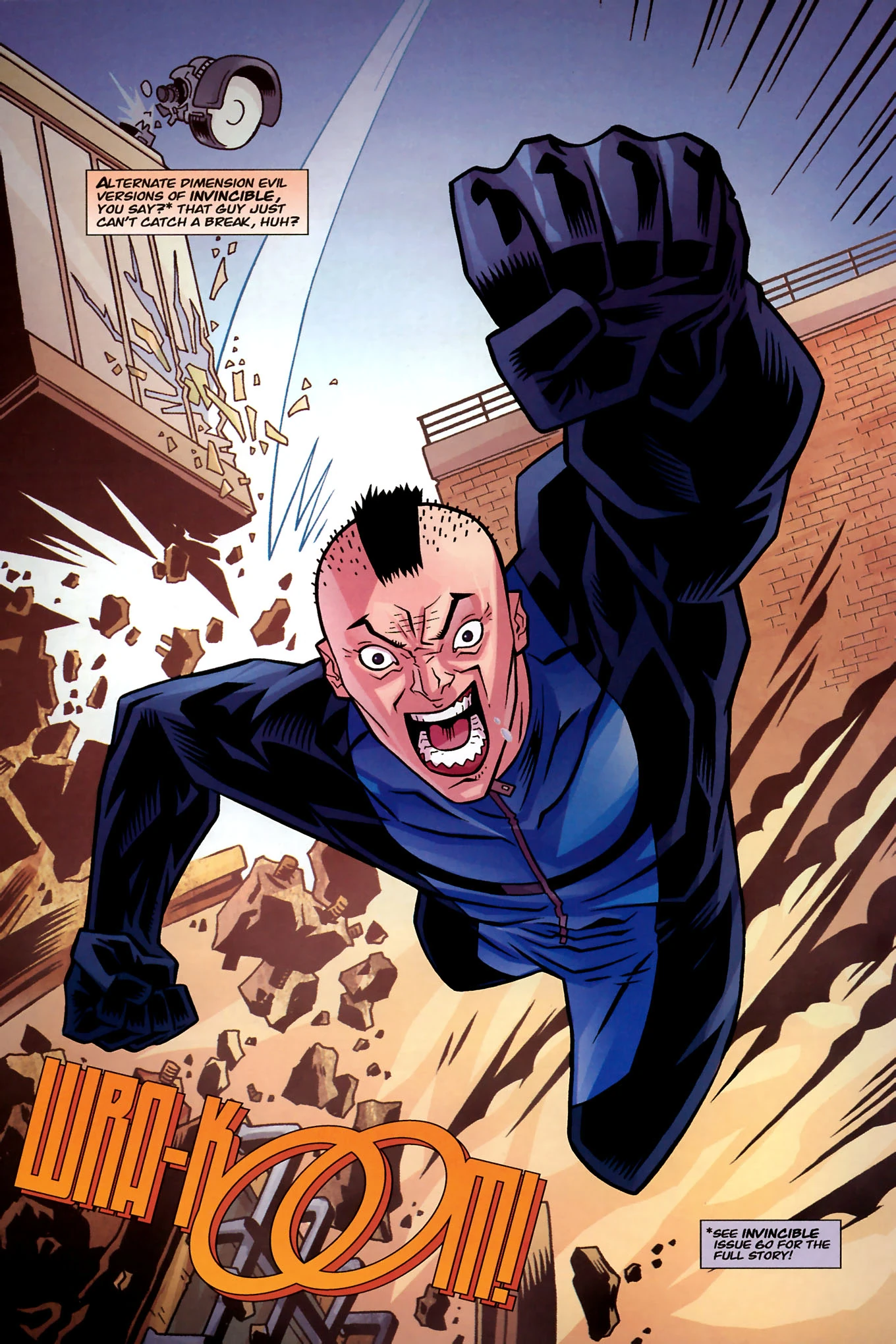 Mohawk Mark Looks Weird in the Comic Of Wolf-Man | Fandom