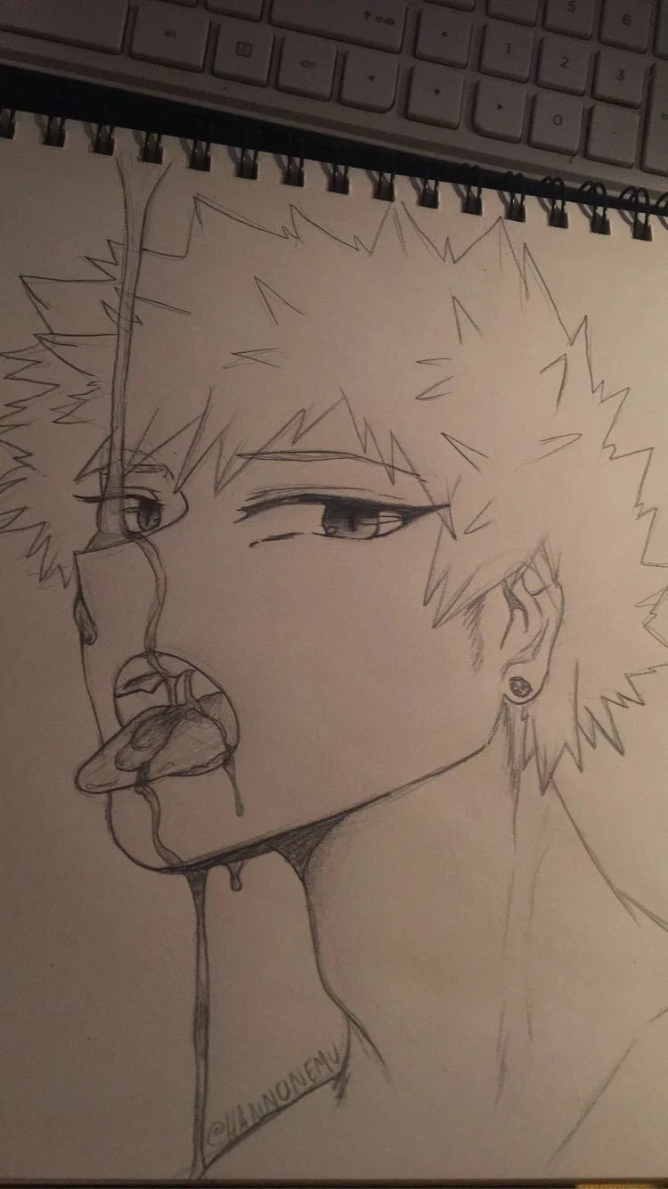 I absolutely loved the idea so I drew it lol (THIS IS HONEY DRIPPING ON ...
