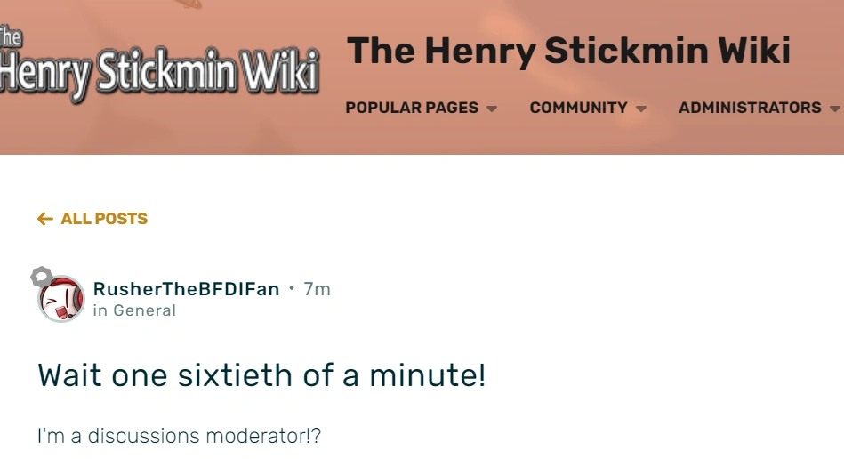 hey guys i got discussions mod on a famous wiki | Fandom