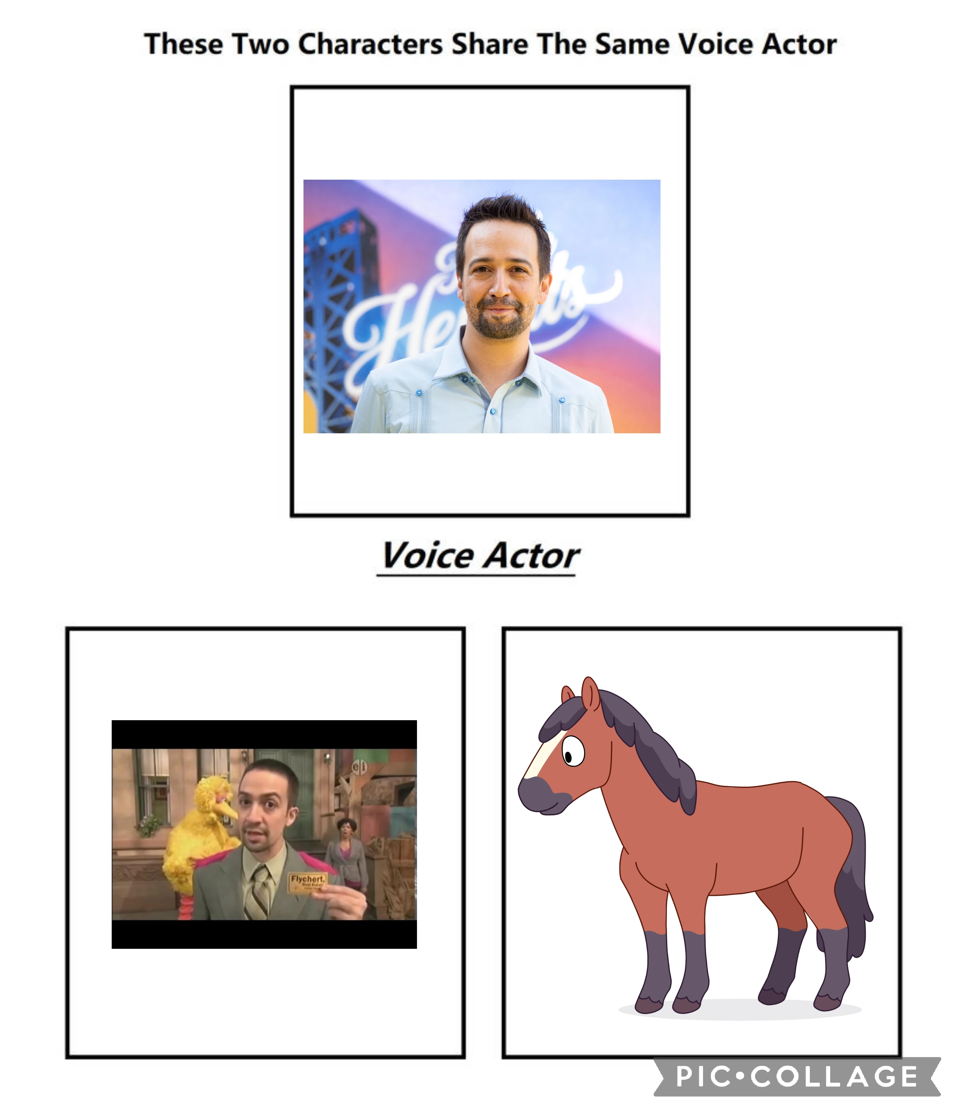 Made this in honor of Elmo and Cookie Monster reading a Bluey book on ...