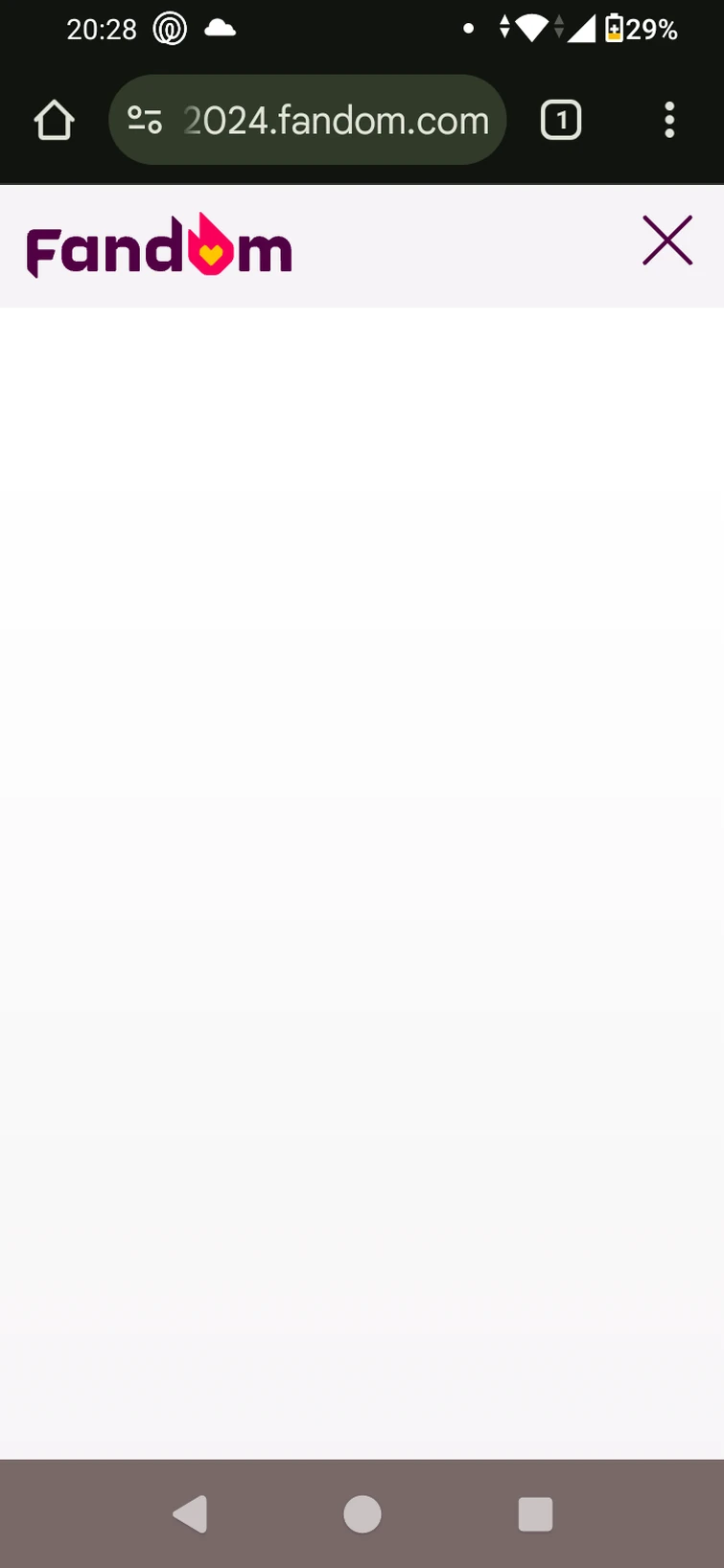 Fandom is glitched again... | Fandom