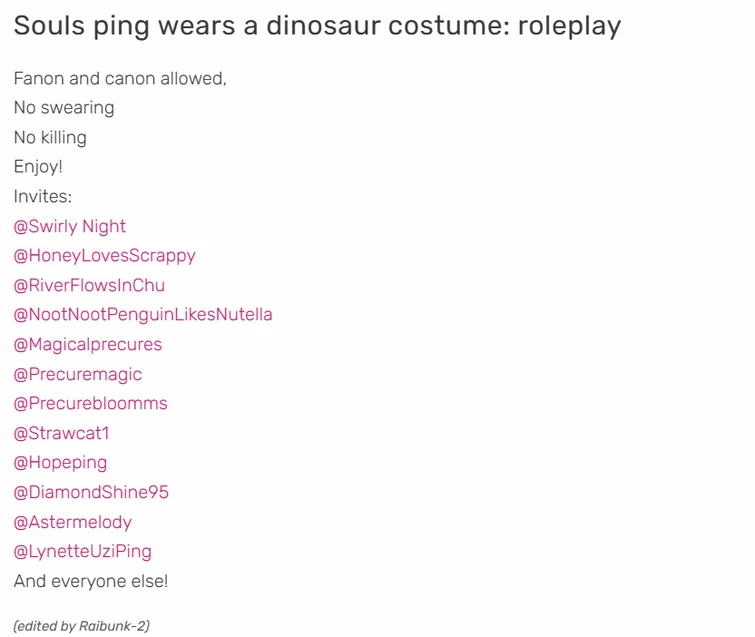 join my roleplay | Fandom