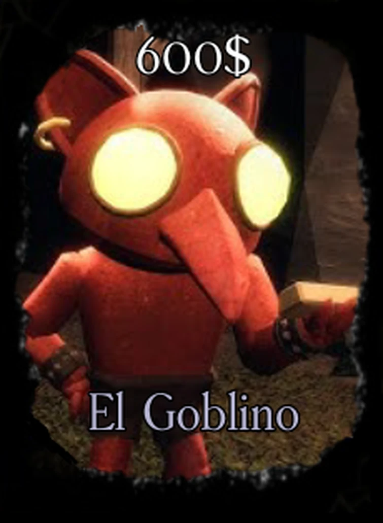El Goblino survivor stats and abilities concept[if forsaken dev asked LSplash dev to add doors ...