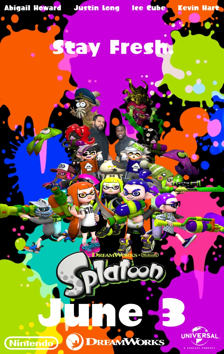 Splatoon Movie Poster | Fandom