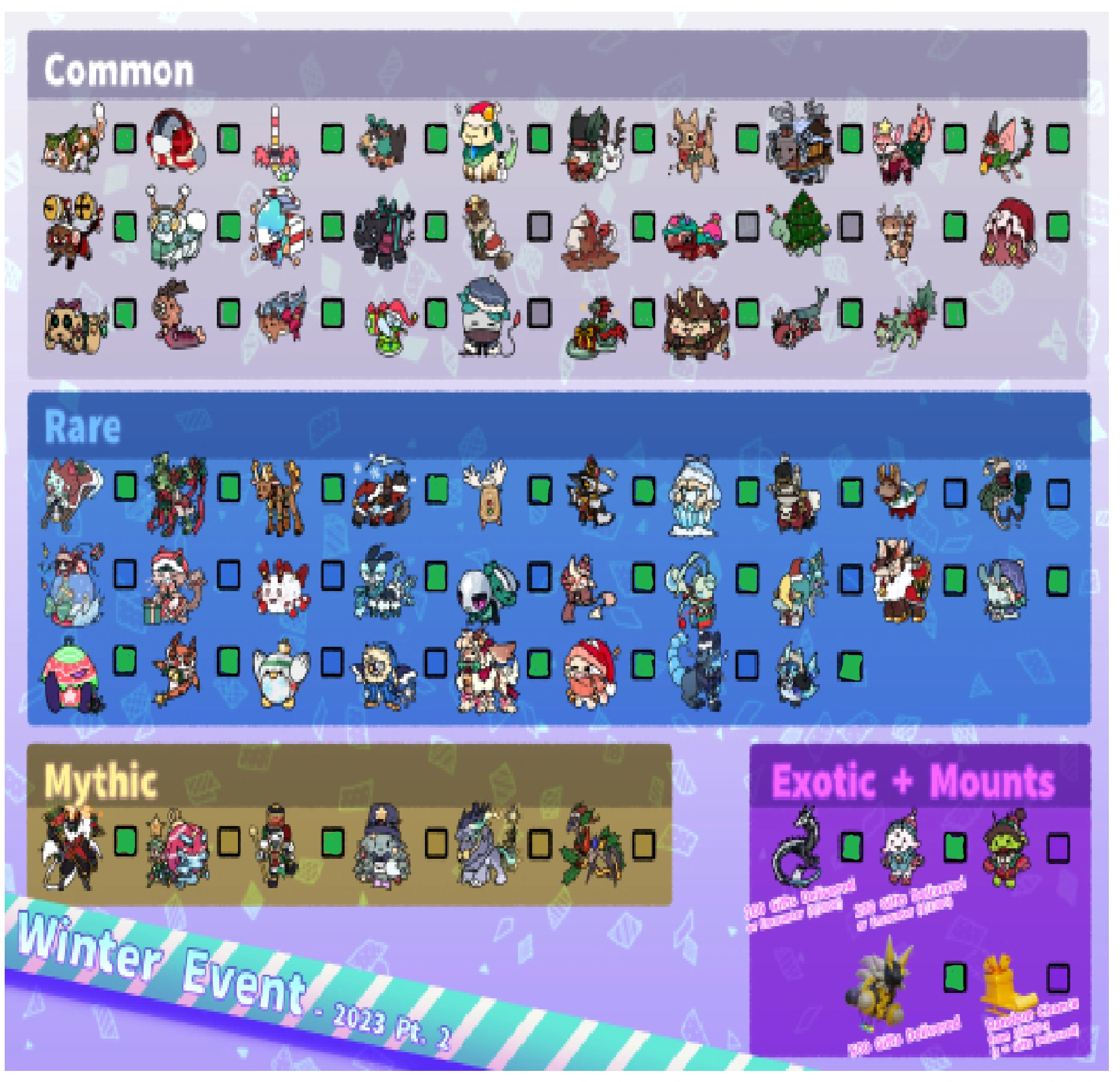 updated winter skin collection | Fandom