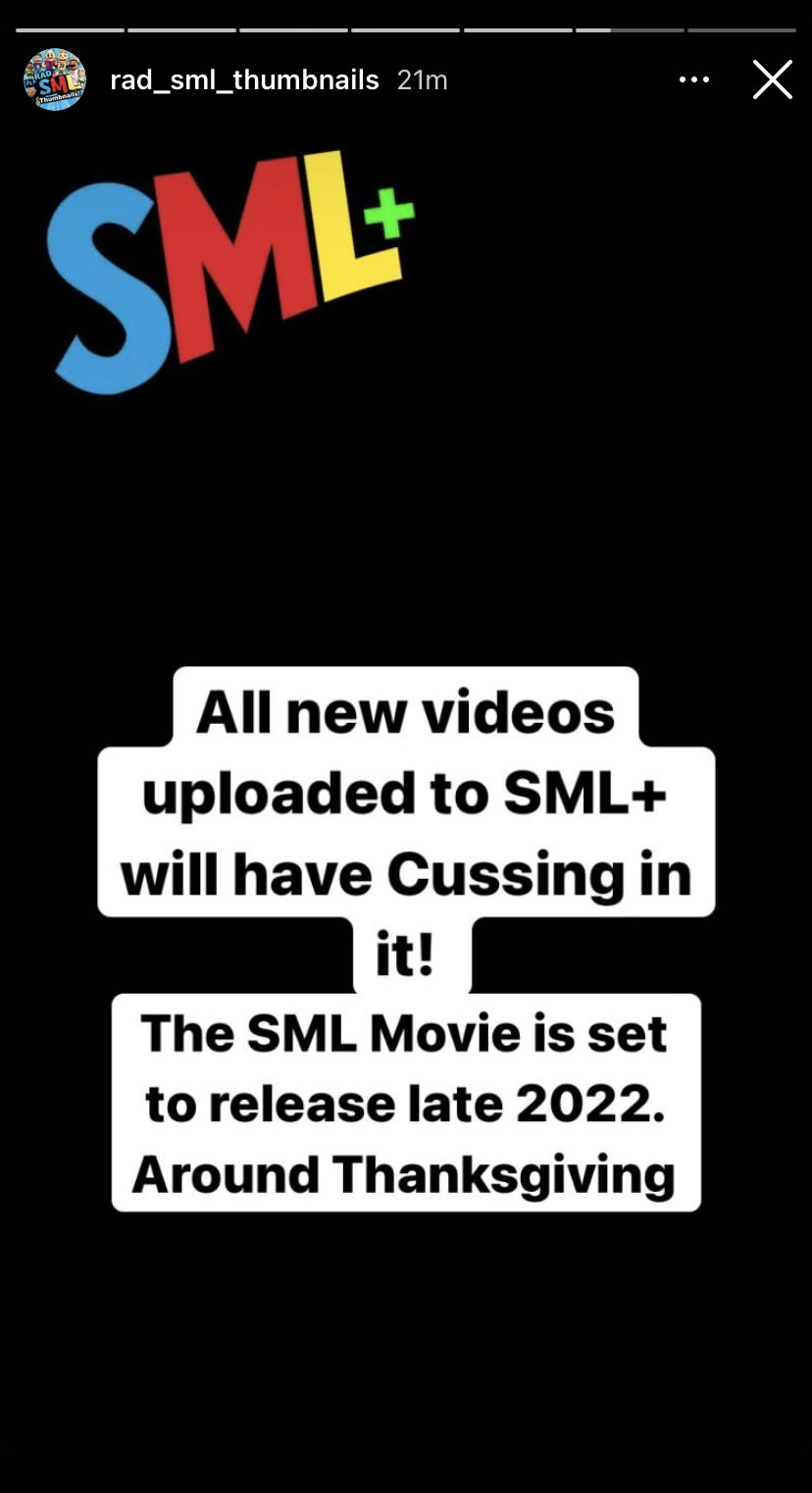 SML Movie Releasing around Thanksgiving 2022 | Fandom