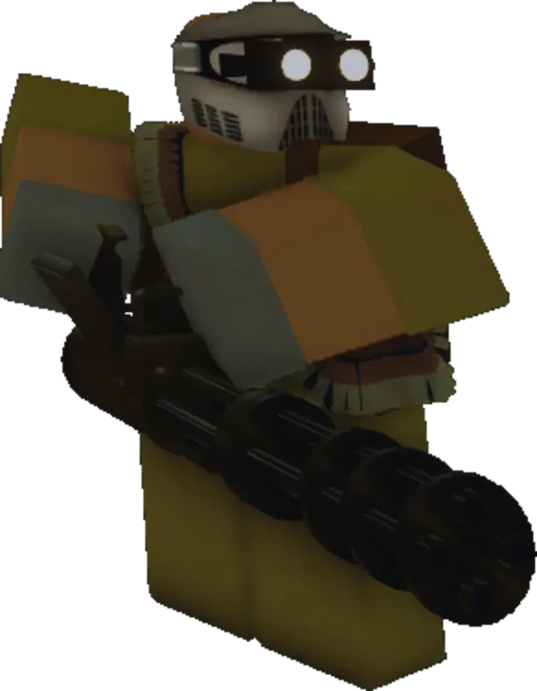 Golden Minigunner | Fandom