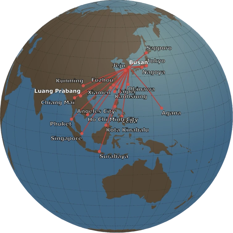 Korean LCC based out of Busan, Korea | Fandom