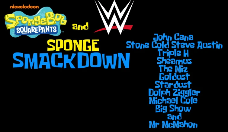 SpongeBob SquarePants and WWE Sponge SmackDown | Fandom