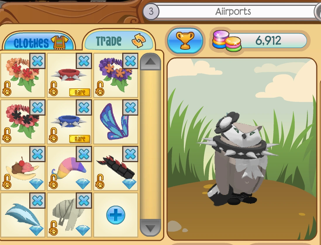 variety on trade!! fancy leis, tails and more!! | Fandom