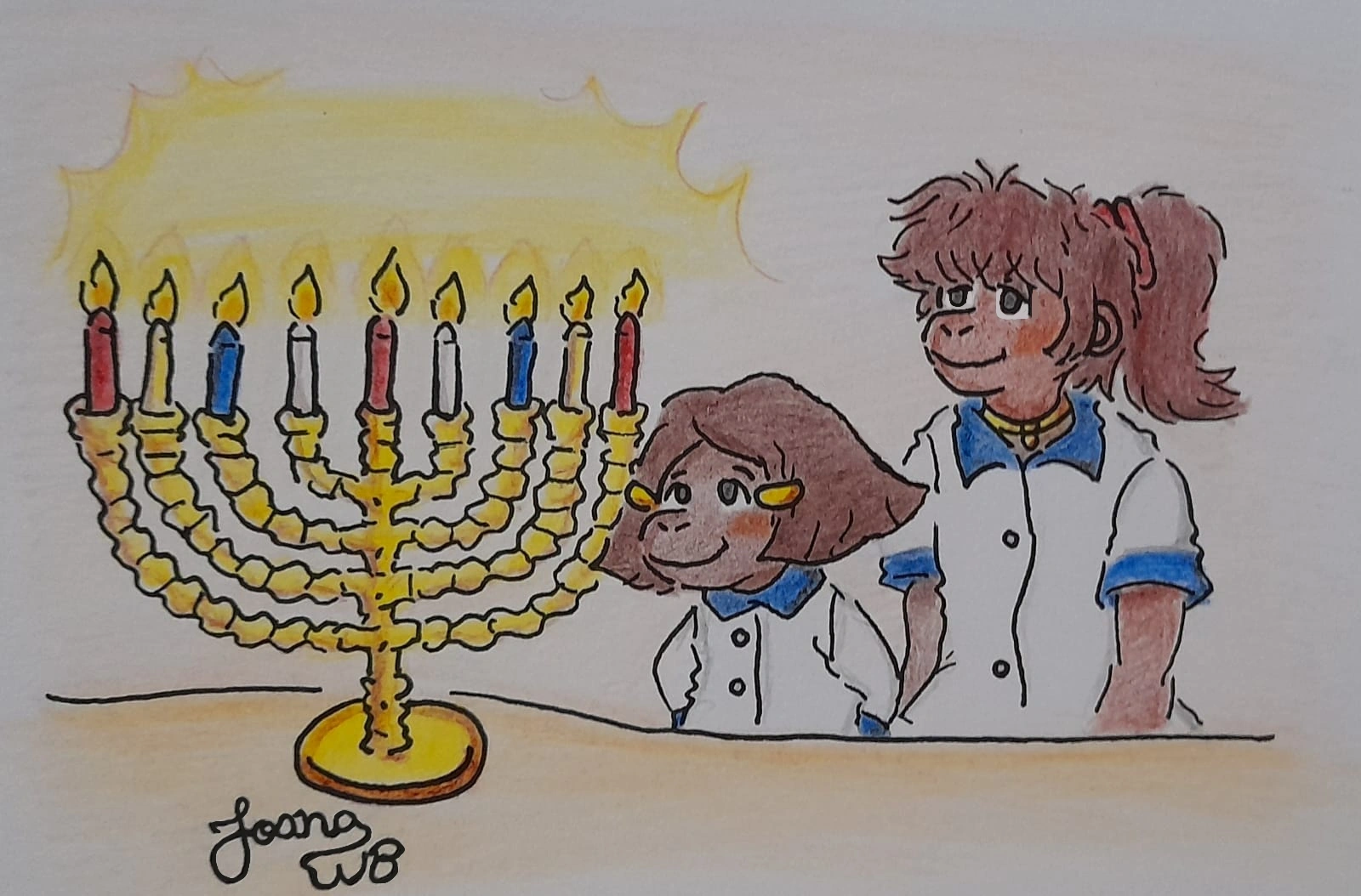 Francine and Catherine Frensky Hanukkah | Fandom