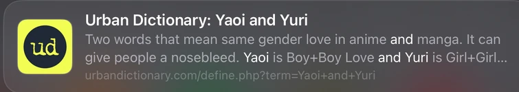 uhh what does yaoi and yuri mean | Fandom