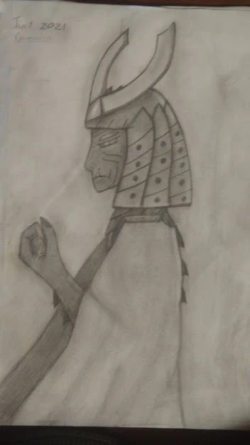 Here's a drawing of Garmadon I did (just pencil) | Fandom