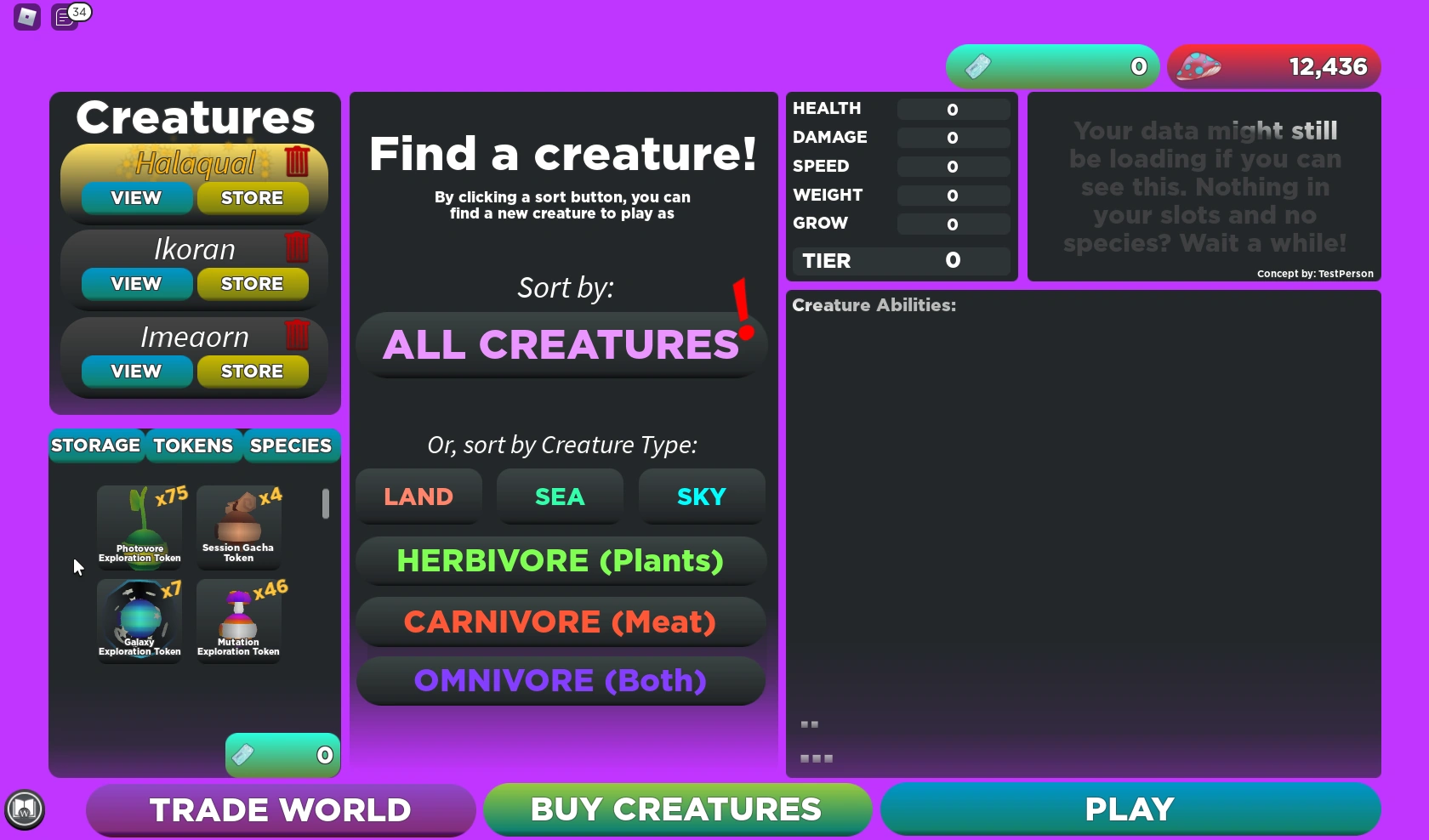 time to spend my aggressive amount of photovore tokens i got while ...