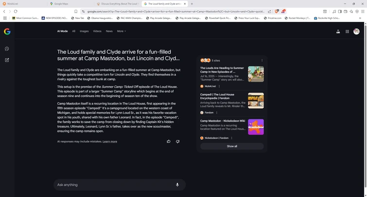 I found this on Google AI mode! | Fandom