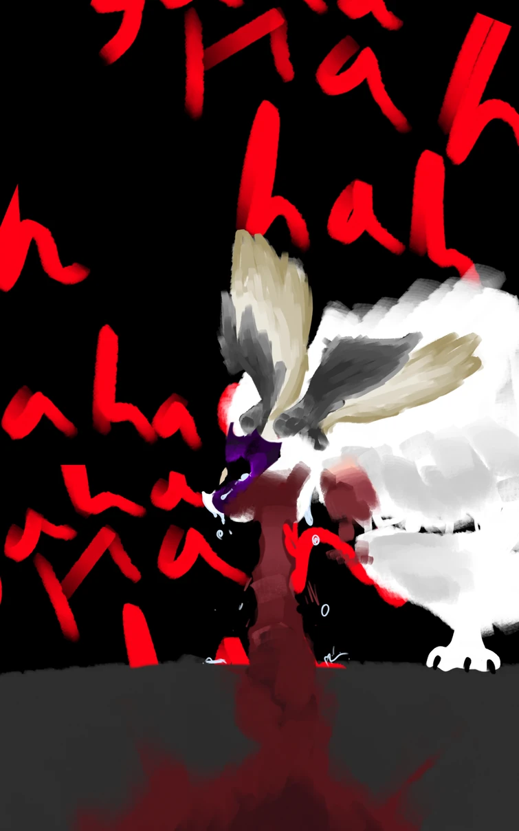 HAHA! ( vent art , TW : Blood/gore ) | Fandom