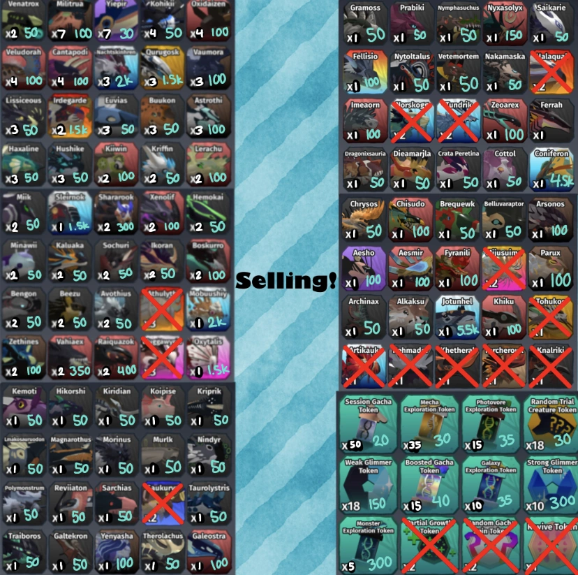 Selling/Trading | Fandom