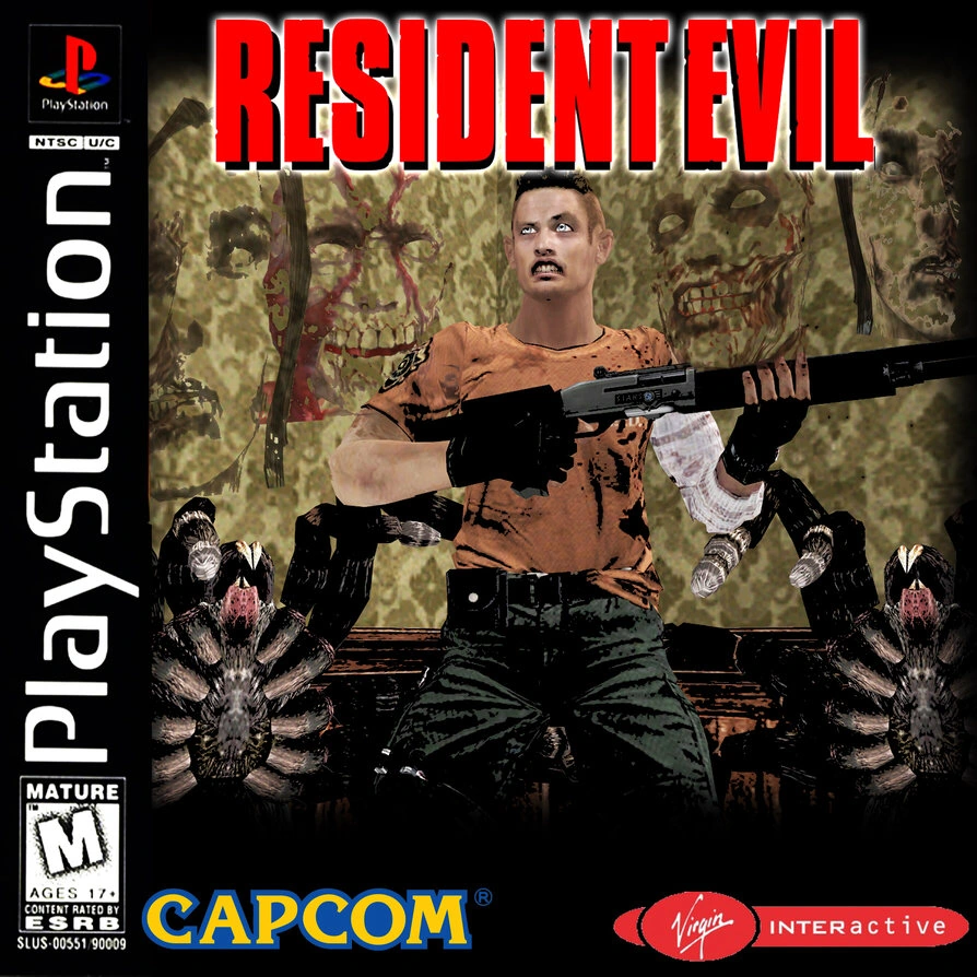 It's Richard Aiken on RE1 cover | Fandom