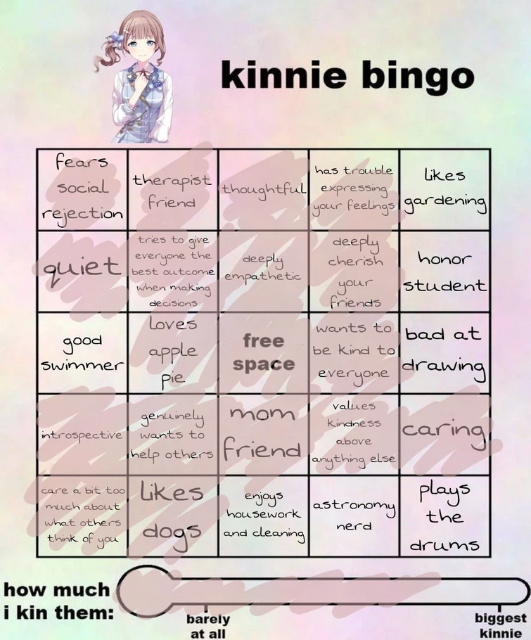 Doing Honami and emu Kinnie bingos as an ENFP | Fandom