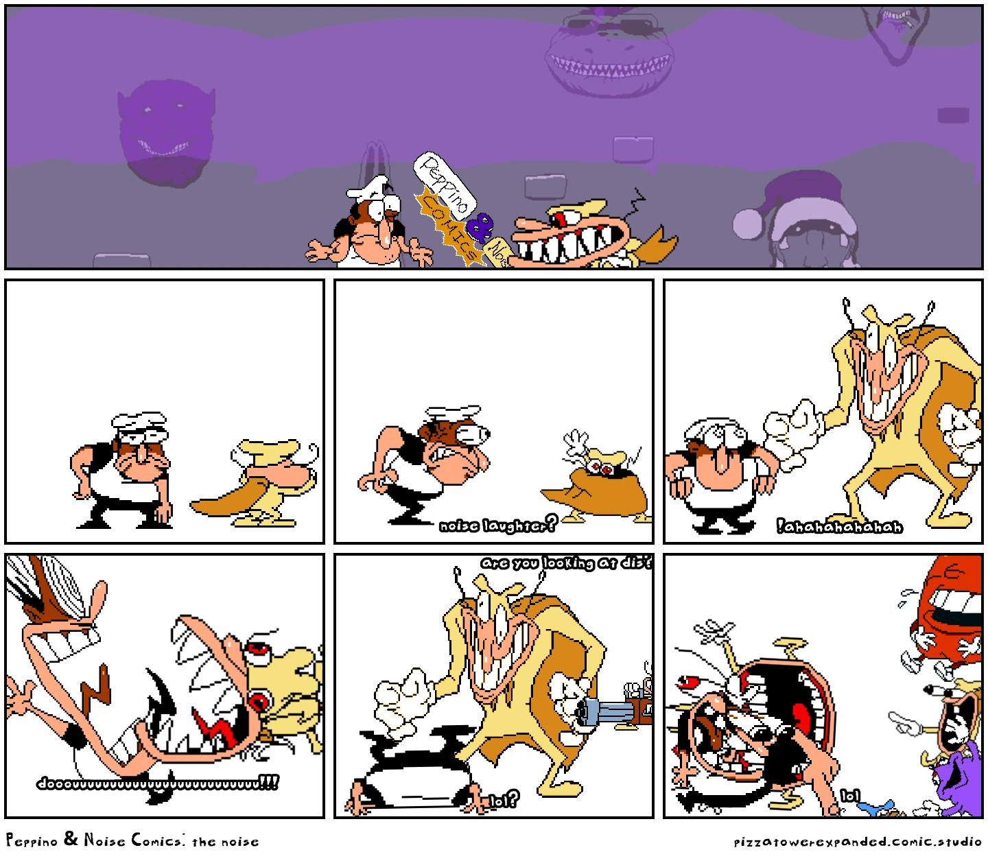 Peppino & Noise Comics: the noise | Fandom