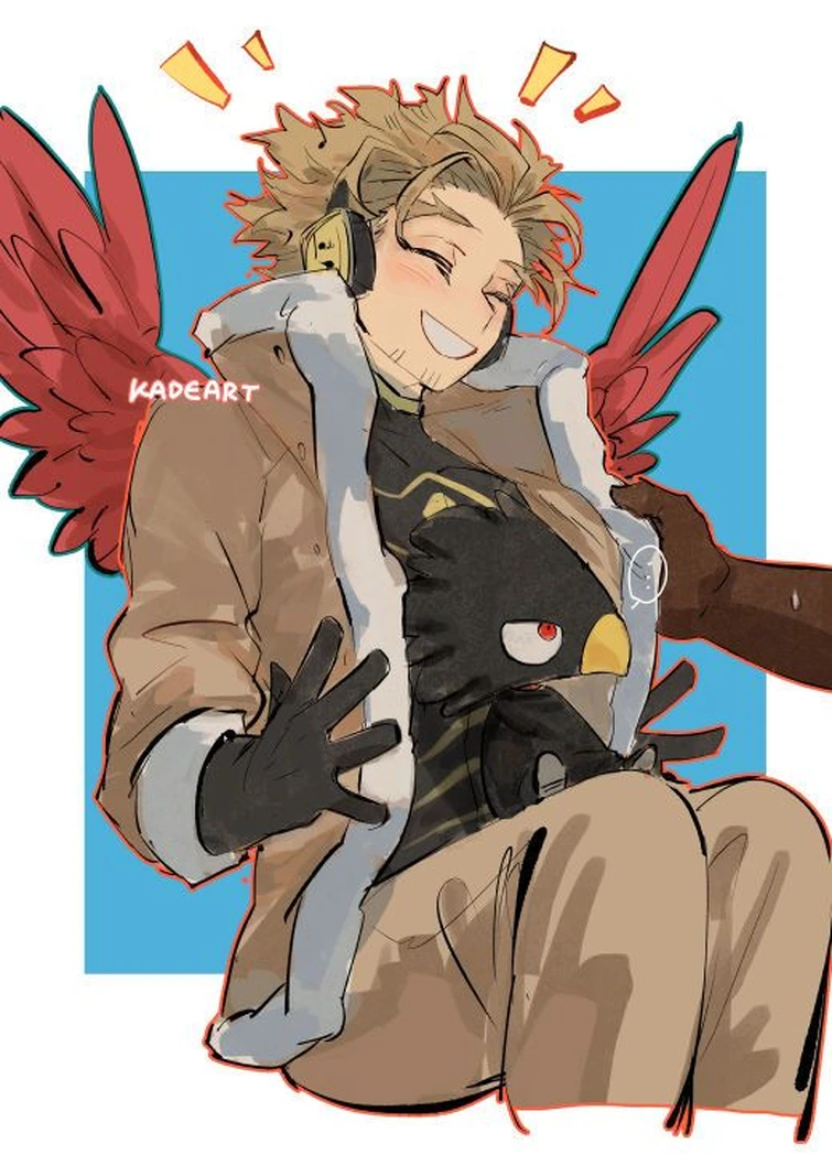 when you find out that Hawks wasn't pregnant with Dabi's child the ...