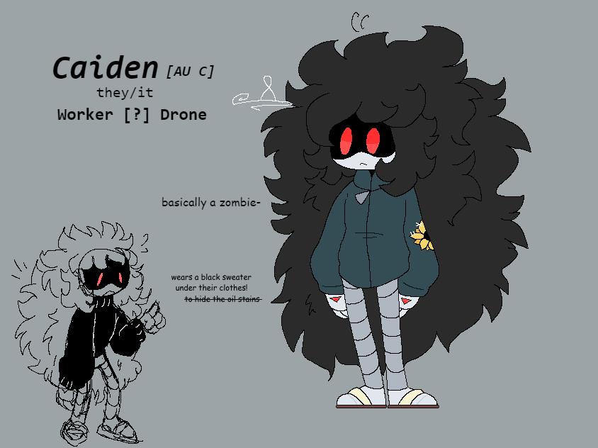 made a ref for caiden just because- | Fandom
