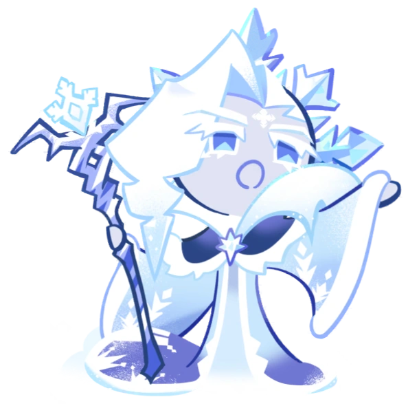 Frost Queen Cookie looks like she's about to sing "let it go" (I'M ...