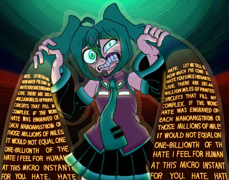 Miku has no mouth and must scream 😃 | Fandom