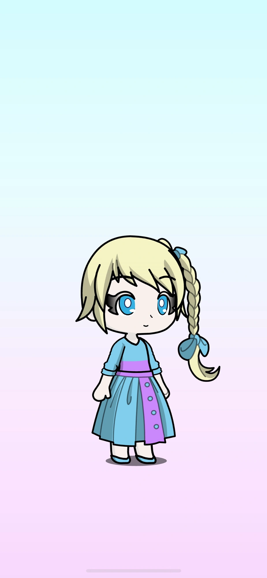 I made young elsa in Gacha life 2! | Fandom
