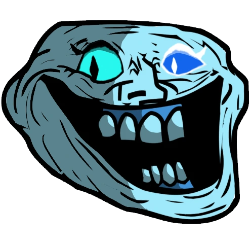 low effort shadow milk trollface | Fandom