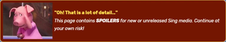 Discuss Everything About Sing Wiki | Fandom