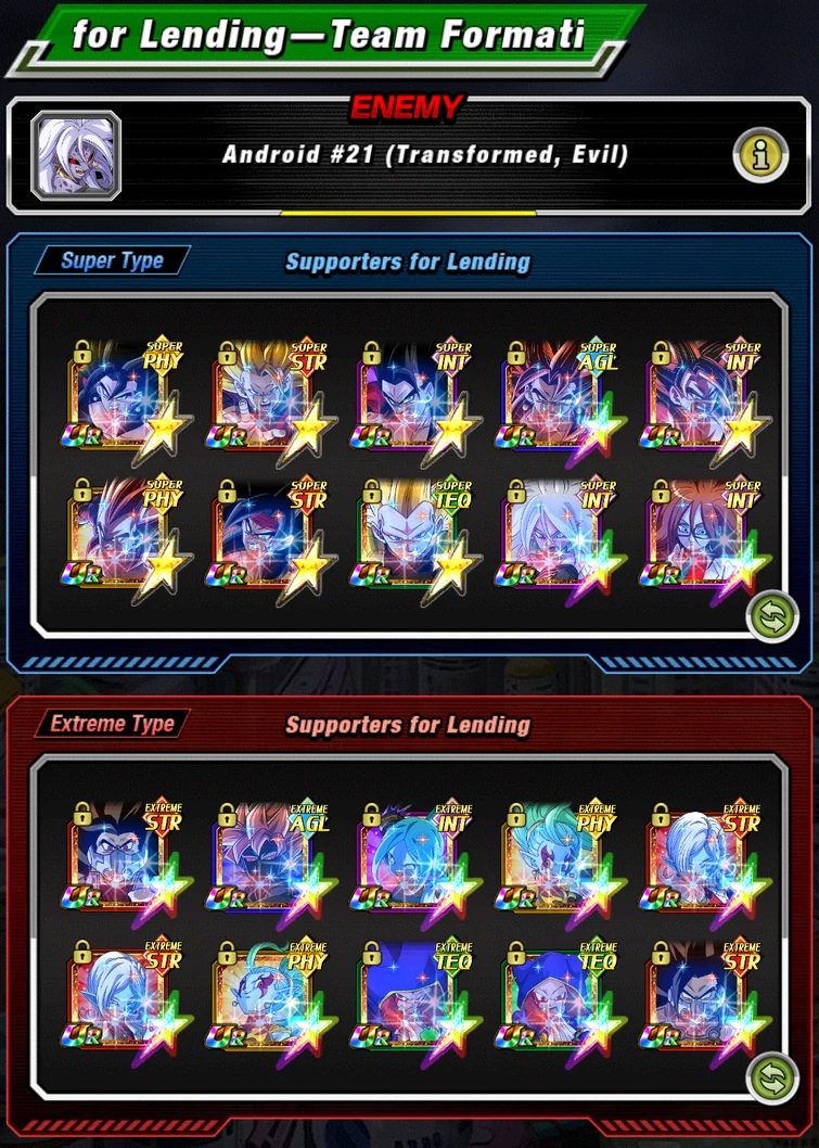 What’s a good Chain Battle Supporters setup? | Fandom