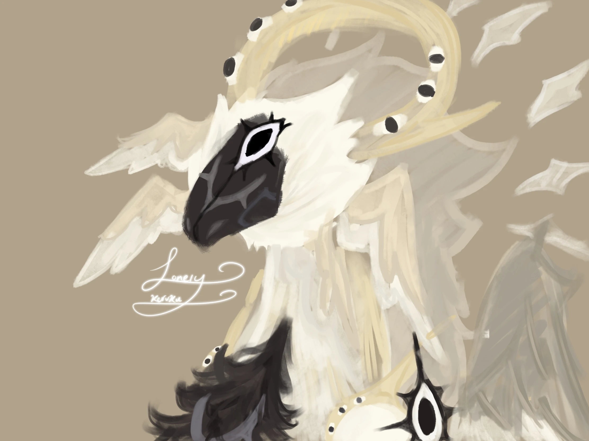 *casually drops one of the worst angelic warden paintings imaginable to ...