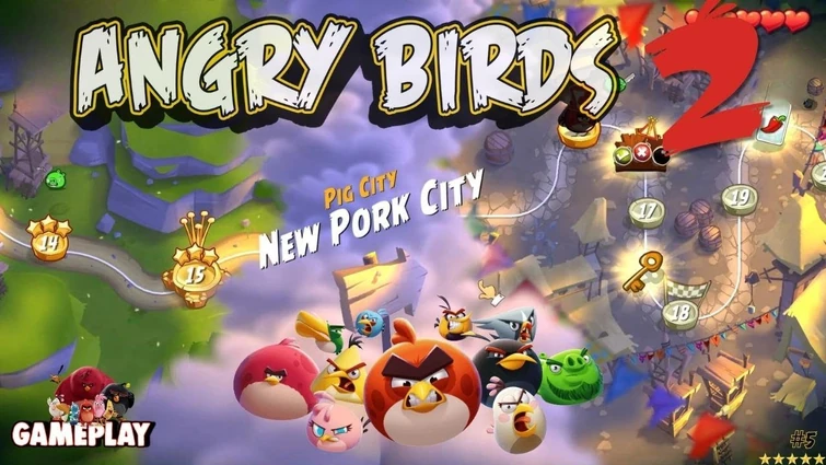 Feathery Frenzy: Conquering New Pork City in Angry Birds 2! | Fandom
