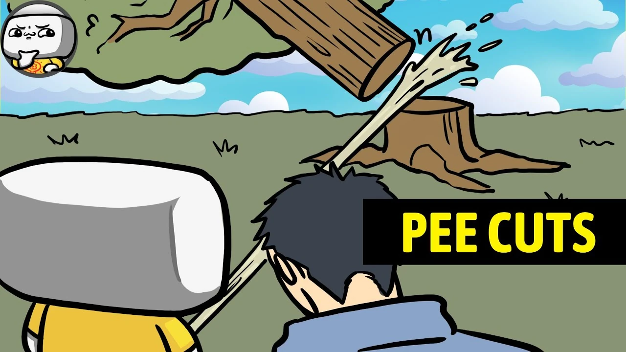 "And peed so hard I destroyed the toilet" | Fandom