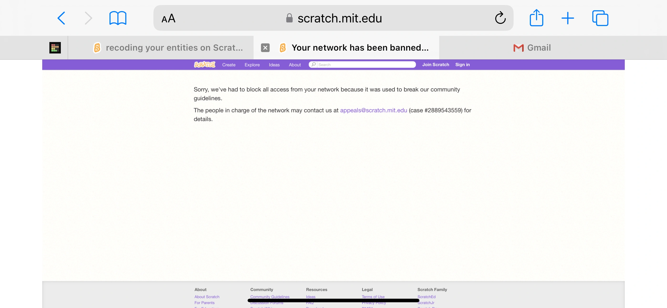 great I got ip banned | Fandom