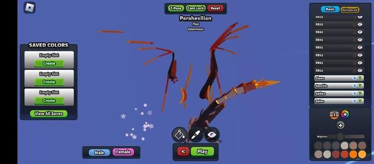 Game does not like me removing paras wing webbing | Fandom