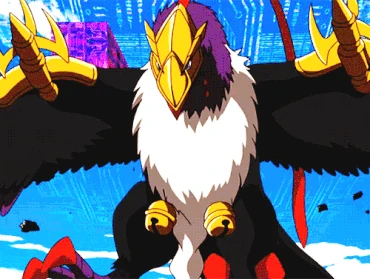 Korikakumon (Frontier) vs Crowmon (Savers) | Fandom