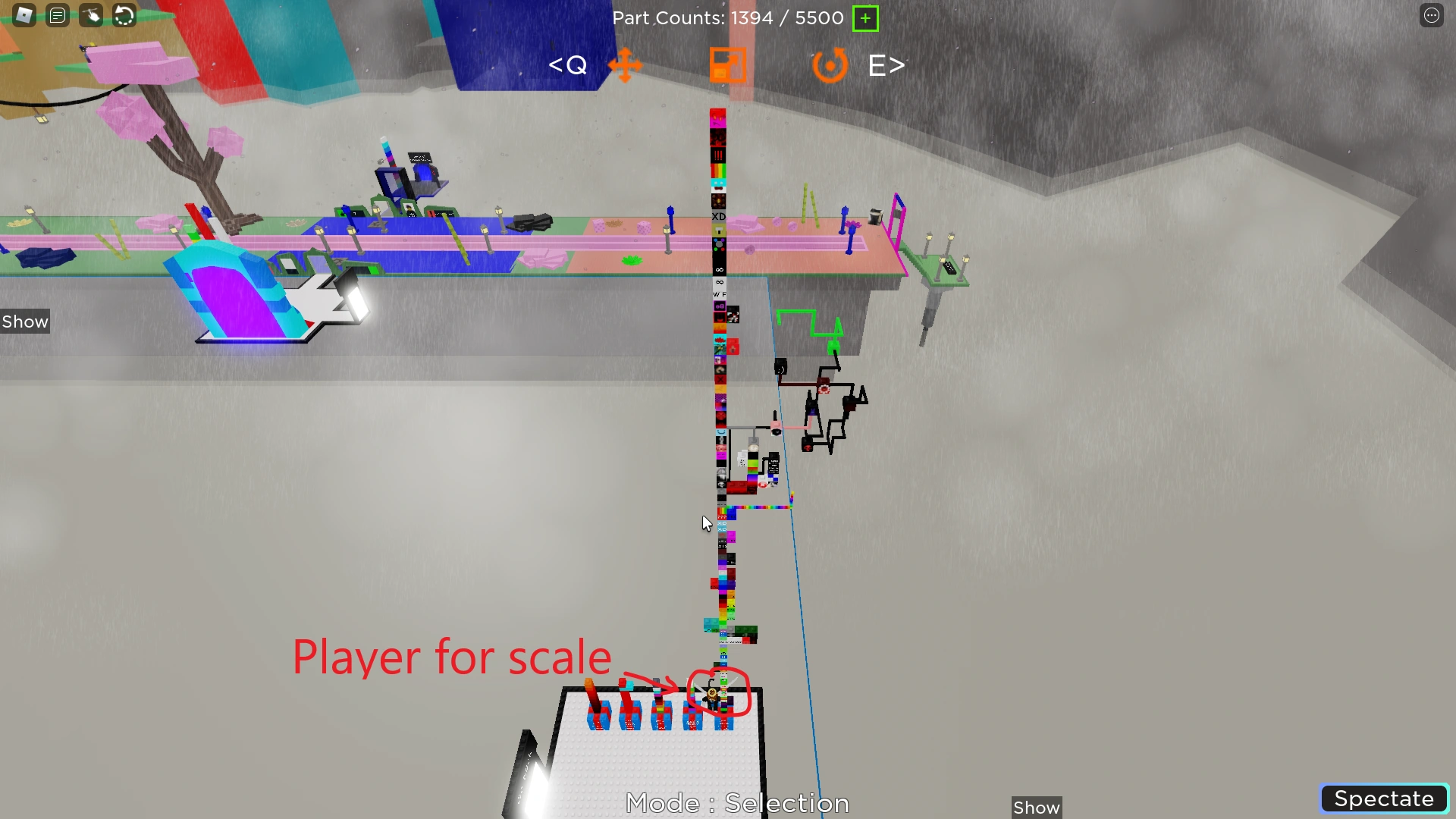 My incredibly tall difficulty chart tower in tower creator | Fandom