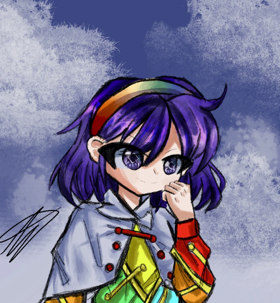 Chimata Tenkyuu fanart | Fandom