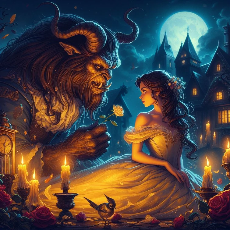 Beauty and the Beast AI Art | Fandom